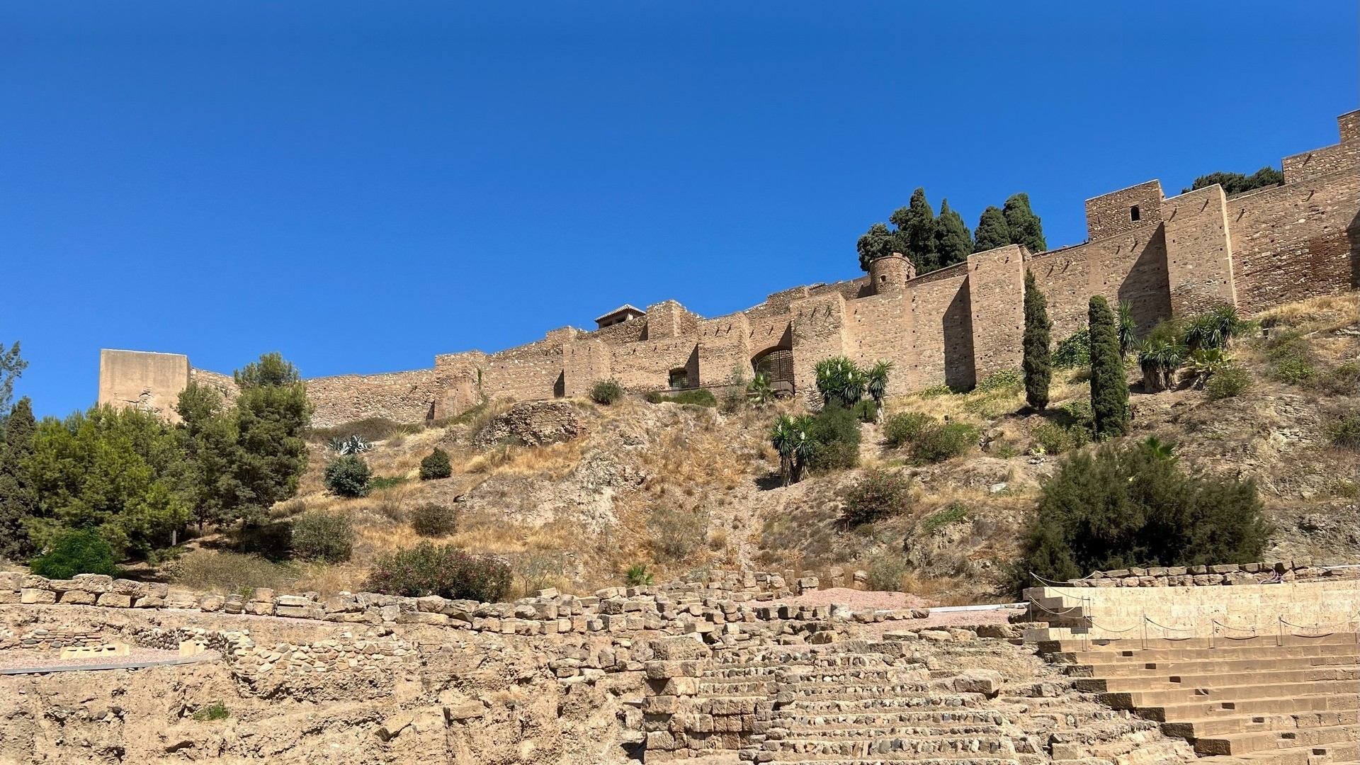 Hrad Gibralfaro (Castillo de Gibralfaro)